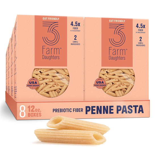 Penne Pasta with Prebiotic Fiber – Farm Grown – 3 Farm Daughters Store