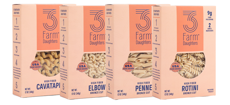 3 Farm Daughters Cavatappi - Prebiotic Fiber, Premium Pasta – 3 Farm ...
